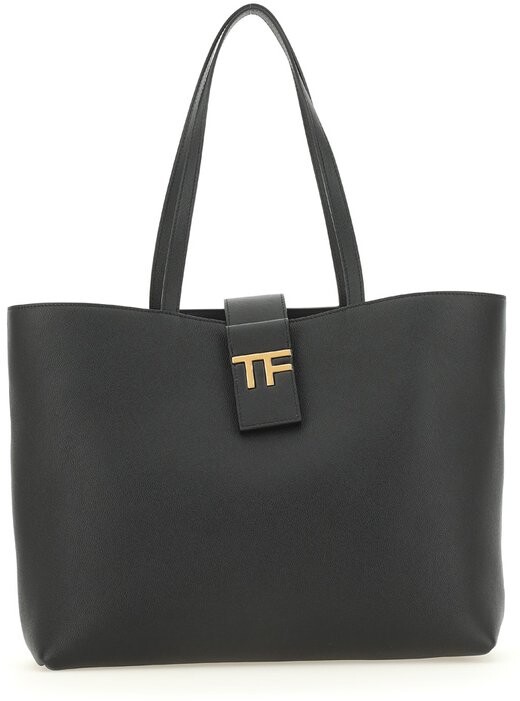 Tom Ford Logo Plaque Small Tote Bag - ShopStyle