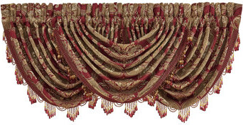 Five Queens Court Matilda Window Waterfall Valance - ShopStyle Shades