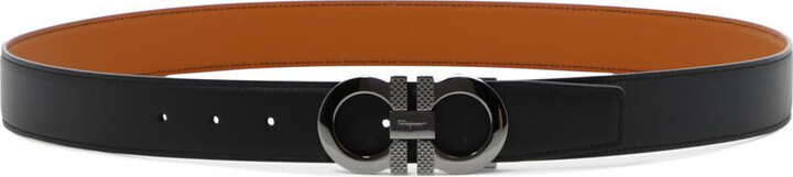 Ferragamo Reversible and adjustable "Gancini" belt - ShopStyle