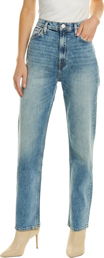 Hudson Jade Birds Of Paradise High-Rise Loose Straight Jean - ShopStyle