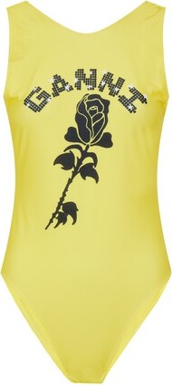Ganni One piece swimsuit - ShopStyle