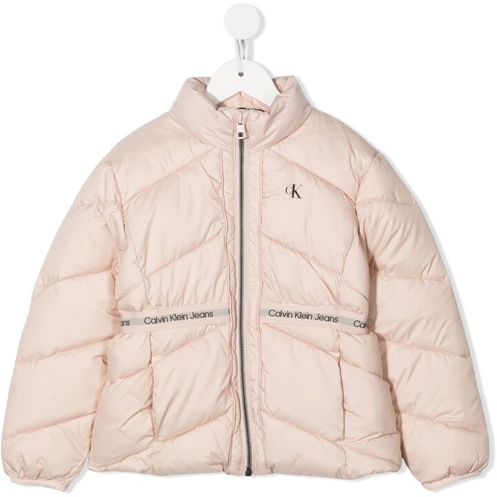Calvin Klein Kids Logo Padded Jacket - ShopStyle Girls' Outerwear