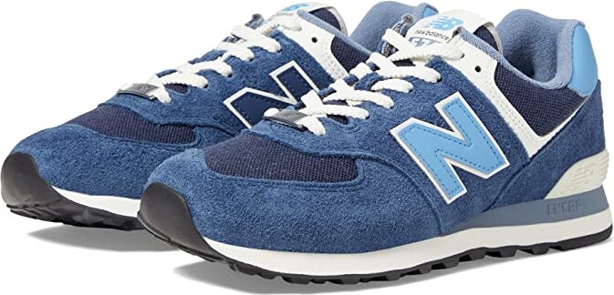 New Balance Classics U574v2 (Navy/Light Blue) Shoes - ShopStyle