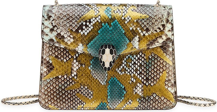Bvlgari Serpenti Python Crossbody Bag - ShopStyle