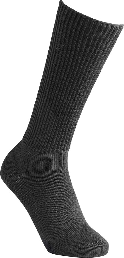 Cosyfeet Simcan Comfort Socks - Knee High - Black - M - 3 pair pack ...
