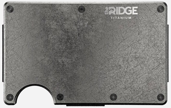 the Ridge Titanium Stonewashed: Cash Strap Wallet - ShopStyle