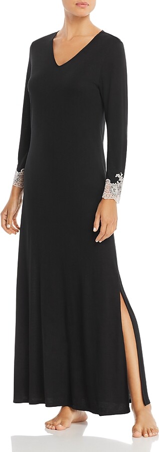 Natori Luxe Shangri-La Lounger Gown - Exclusive - ShopStyle Nightgowns