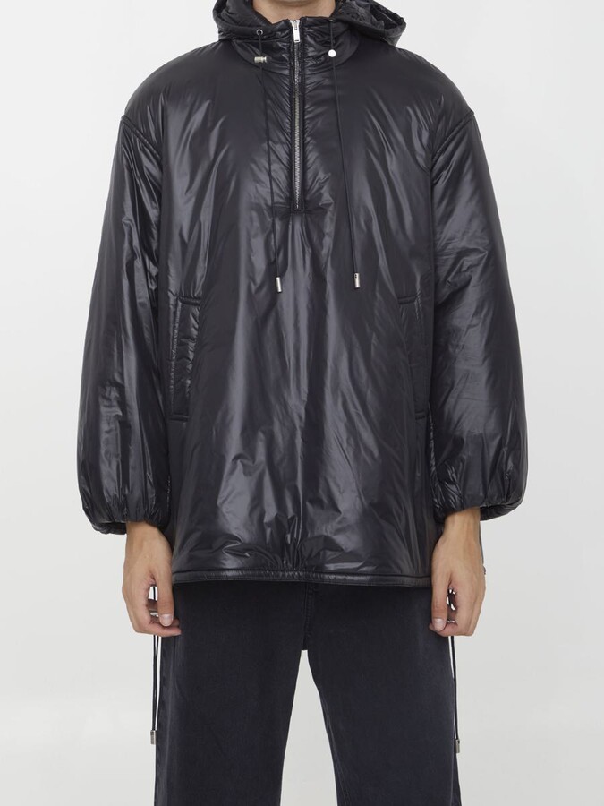 Saint Laurent Cassandre nylon jacket - ShopStyle