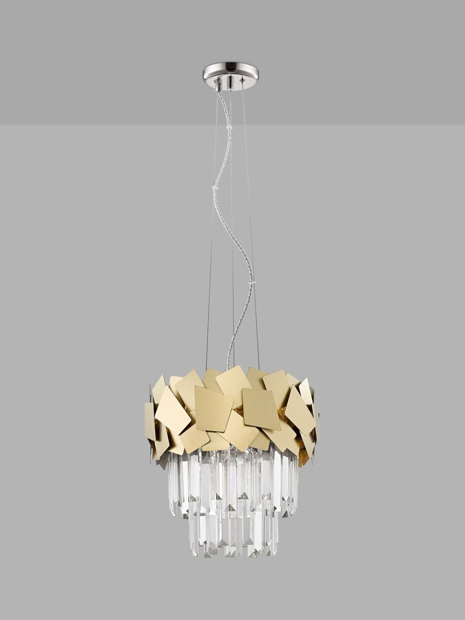 Impex Celine Crystal Glass Ceiling Light - ShopStyle