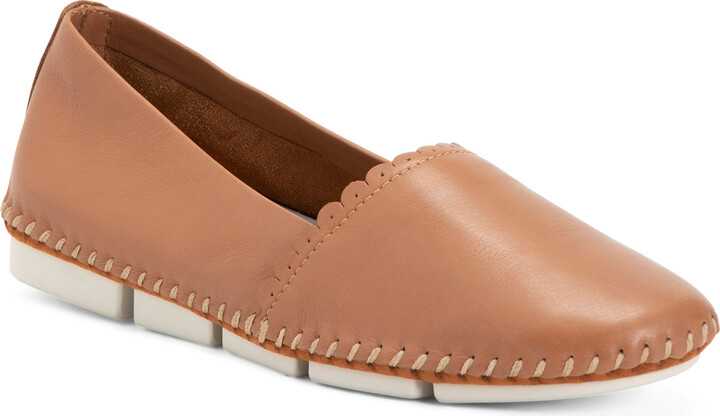 Saydo Made In Portugal Leather Comfort Drivers - ShopStyle Sandals