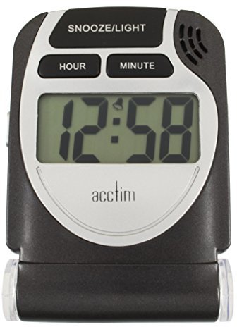 Acctim 13253 Smartlite® Travel LCD Alarm, Black - ShopStyle Home