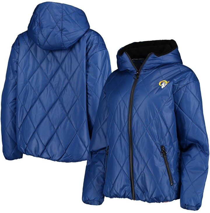 Women's Msx By Michael Strahan Royal Los Angeles Rams Charlotte Full ...