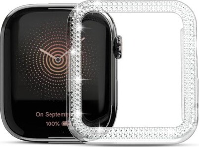 MyBat Apple Watch Case (with Diamonds) for Apple Watch Series 7 41mm ...