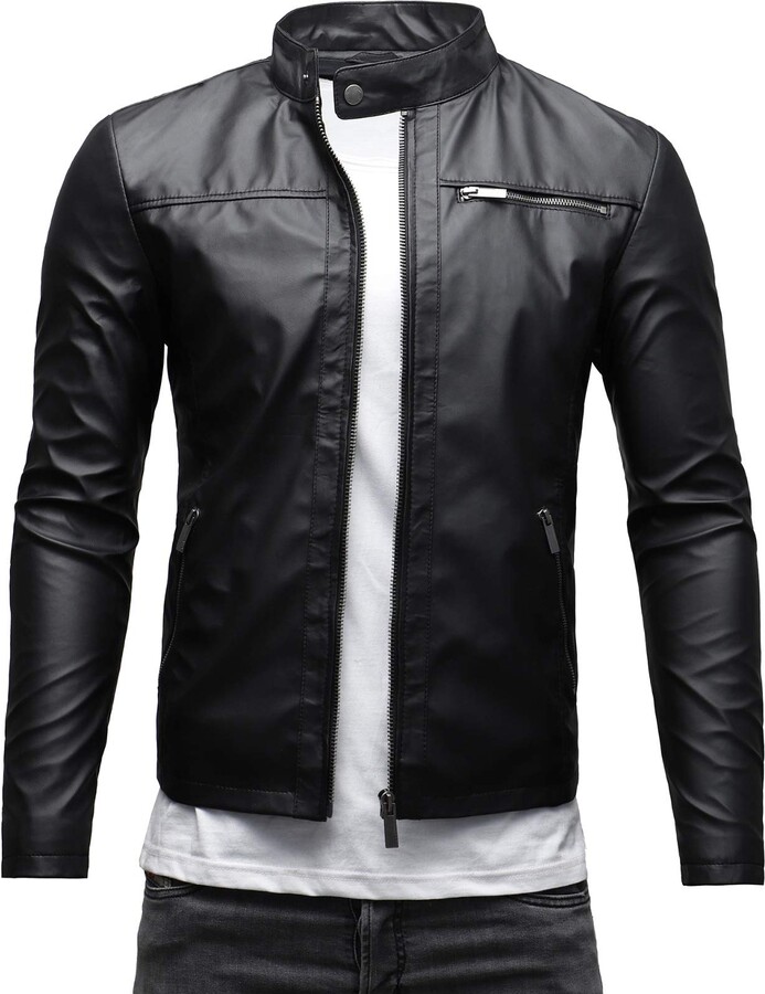 Crone Vego Men’s Eco Leather Jacket - ShopStyle
