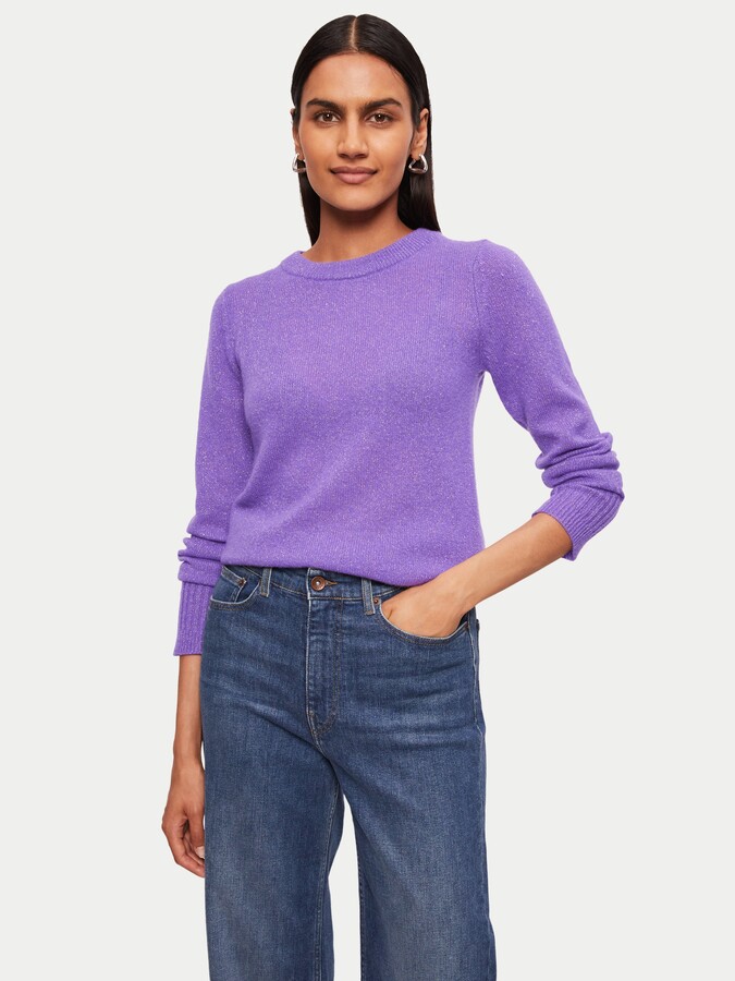 JigsawJigsaw Cloud Cashmere Sparkle Jumper - ShopStyle