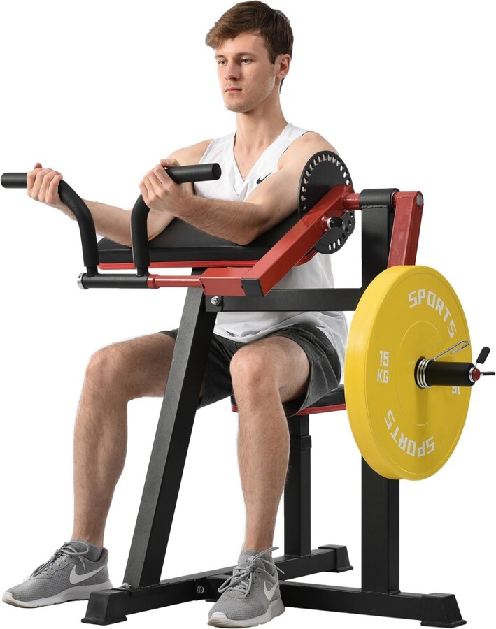 Simplie Fun Bicep Tricep Curl Machine With Adjustable Seat, Bicep Curls ...