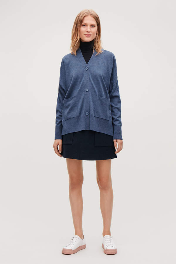 Cos DRAPED-BACK CARDIGAN - ShopStyle