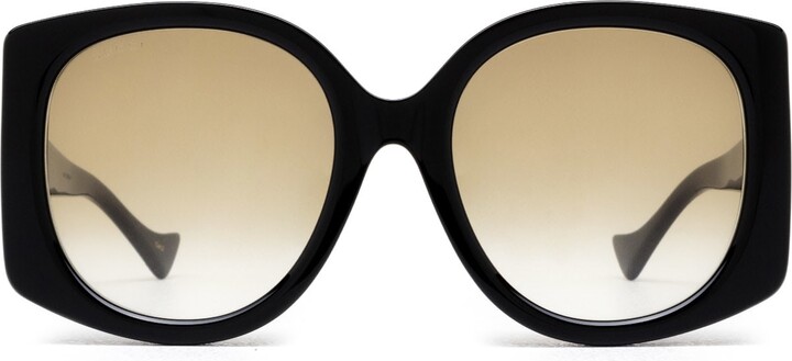 Gucci Eyewear Gg1257sa Black Sunglasses - ShopStyle