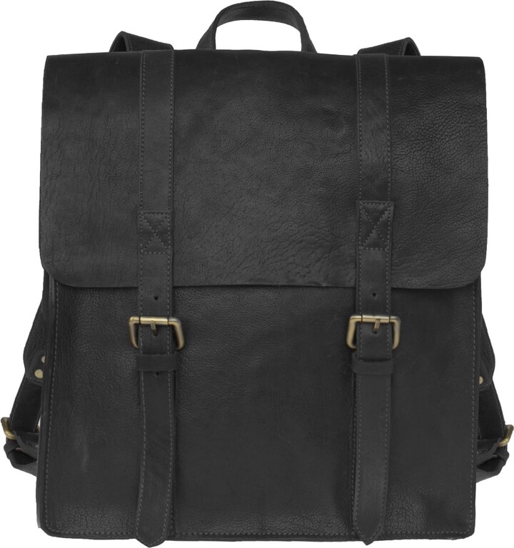Vida Vida Women's Wandering Soul Black Leather Backpack - ShopStyle