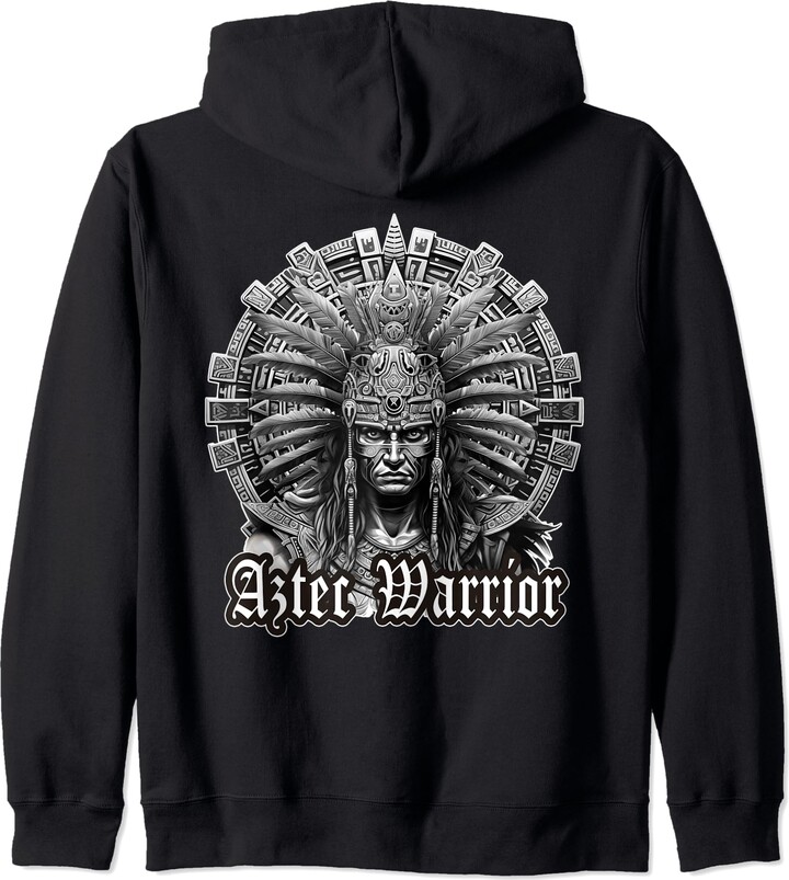 Cosas Mexicanas Apparel Co Aztec Warrior Man Chicano Mexican Aztec ...