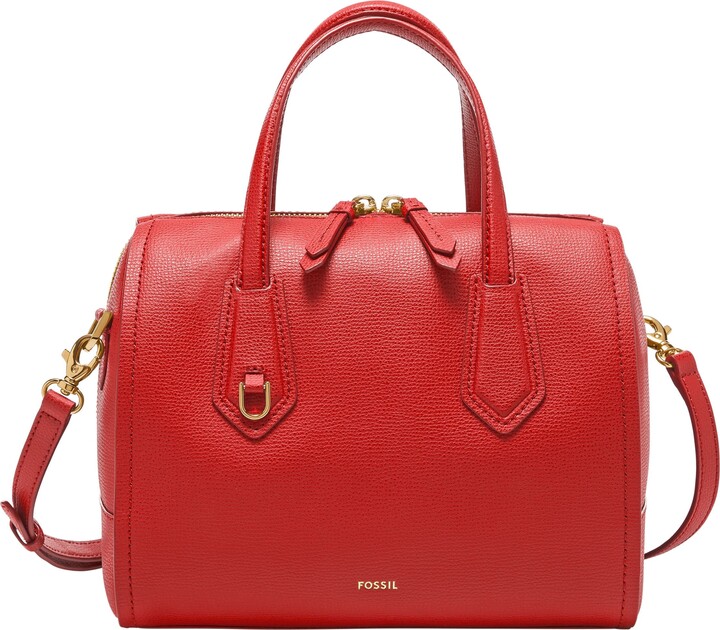 Fossil Women's Wren Leather Satchel - ShopStyle