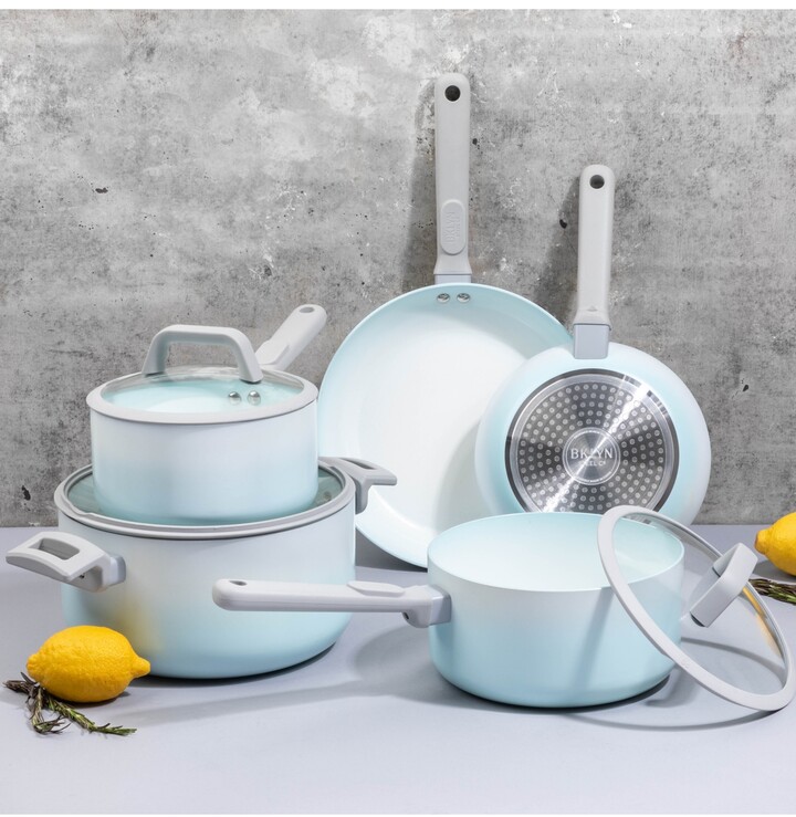 Brooklyn Steel Co. Lunar Eclipse Nonstick Aluminum 12-Pc. Cookware Set ...