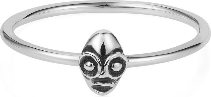 Lee Renee Tiny Voodoo Ghede ring Silver - ShopStyle