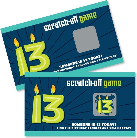 Big Dot of Happiness Boy 13th Birthday - Official Teenager Birthday ...