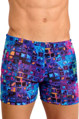 Kiniki Men's Tan Through Swim Shorts Swimwear - Mosaic - ShopStyle