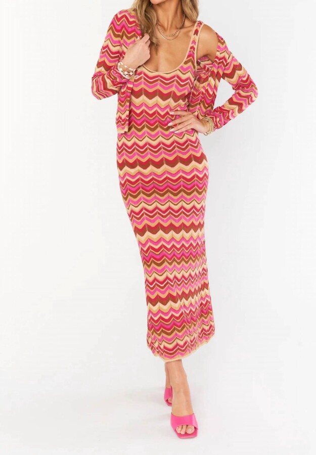 Show Me Your Mumu Tala Tank Maxi In Horizon Stripe Knit - ShopStyle