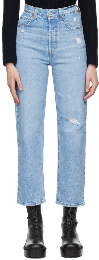 Levi's Ribcage Straight Ankle Jeans - ShopStyle