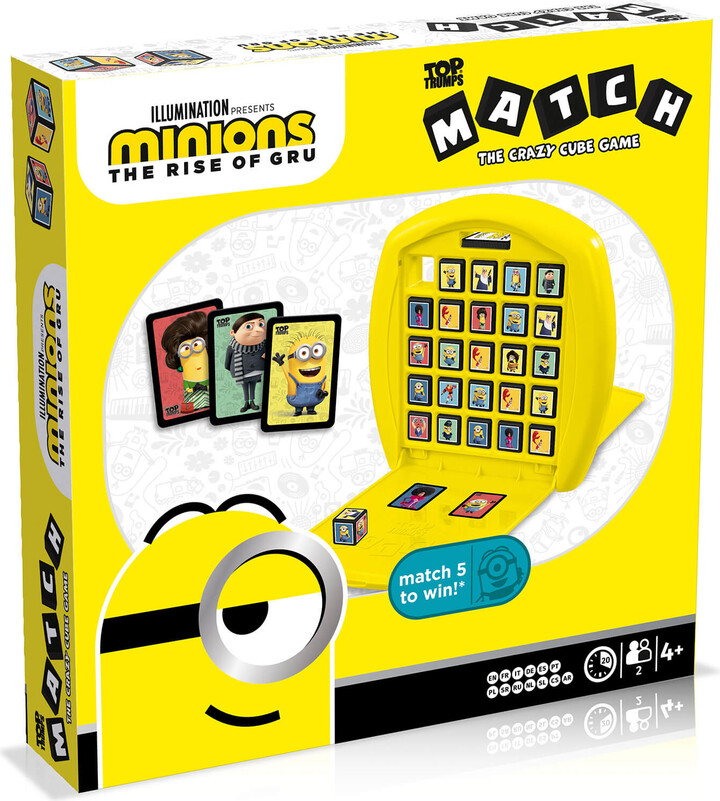 Minions 2: The Rise of Gru Top Trumps Match Board Game - ShopStyle