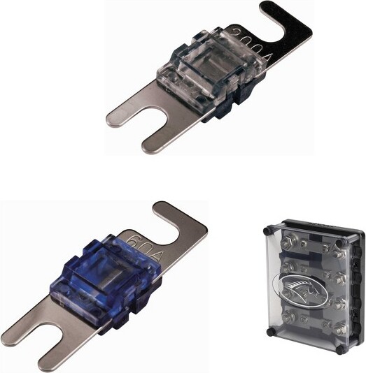 Kicker Warhorse HPFD4 Fused Way Distribution Block & (4 ) AFS 60 / 200 ...