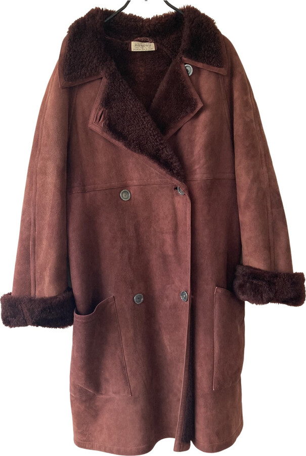 Hermes Shearling coat - ShopStyle