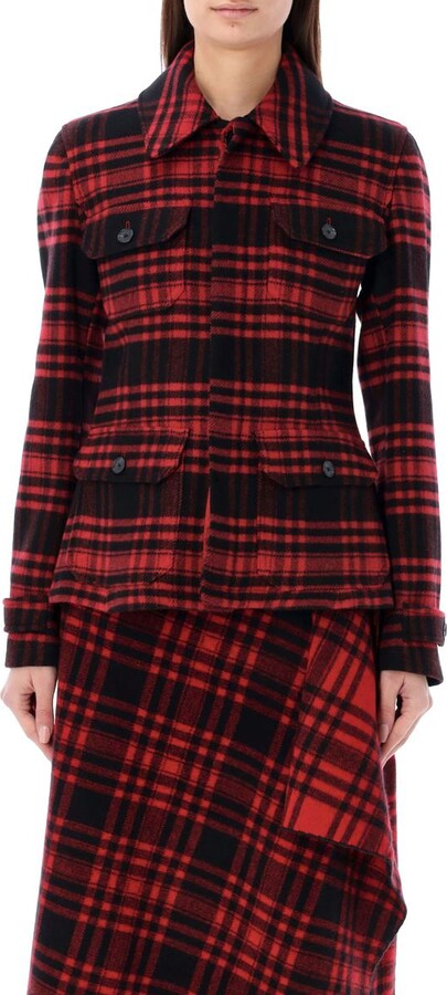 Polo Ralph Lauren Plaid wool twill utility jacket - ShopStyle