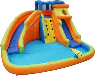 Banzai Duck Blast Water Park Outdoor Backyard Inflatable Slide with ...