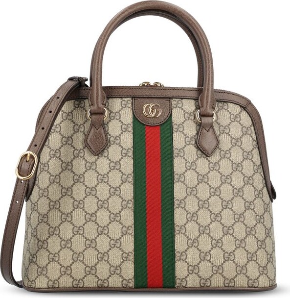 Gucci Ophidia GG Logo Medium Top Handle Bag - ShopStyle