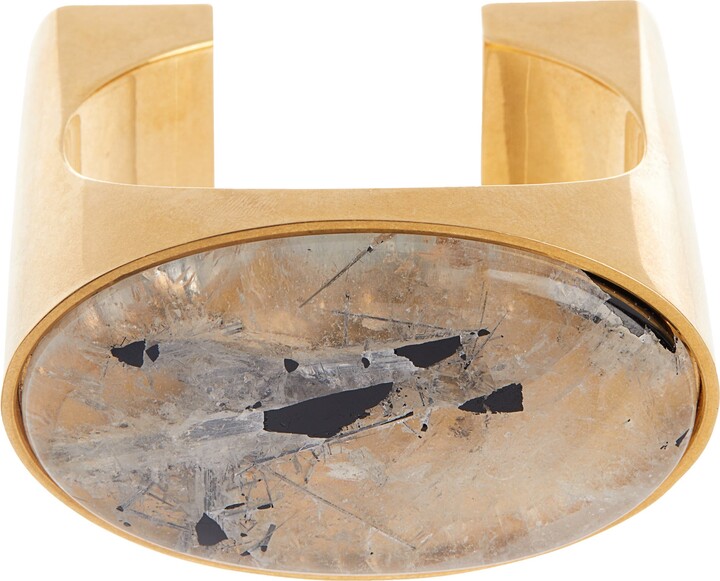 Saint Laurent Pierre Cuff Bracelet - ShopStyle