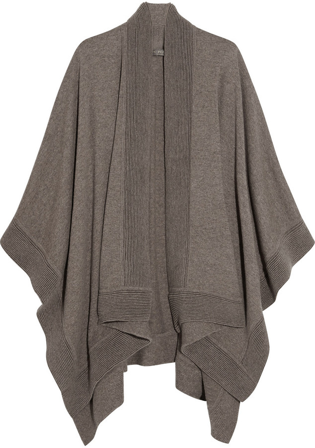 N.Peal Cashmere Cashmere cape - ShopStyle