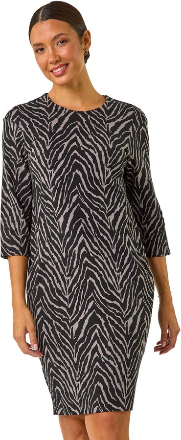 Roman Originals Women Shift Dress with Pockets - Ladies Autumn Winter 3 ...