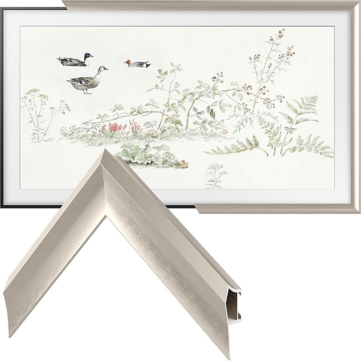 Deco Tv Frames 75 Alloy Prismatic Customizable Frame for Samsung The ...