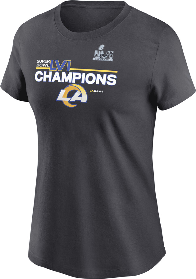 Nike Women's Super Bowl LVI Champions Roster (NFL Los Angeles Rams) T ...