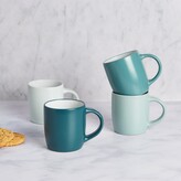 Dunelm Set of 4 Pacific Mugs Pacific Blue - ShopStyle