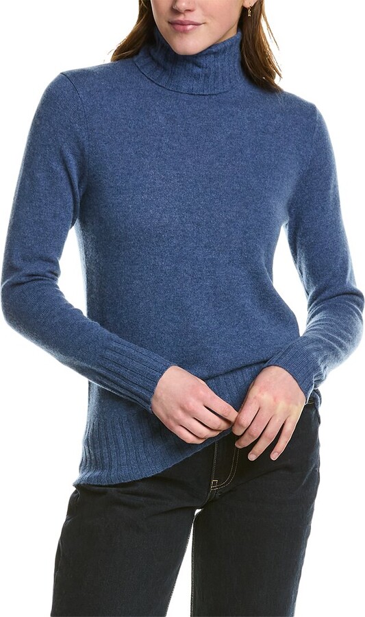 Ainsley Basic Cashmere Turtleneck Sweater - ShopStyle