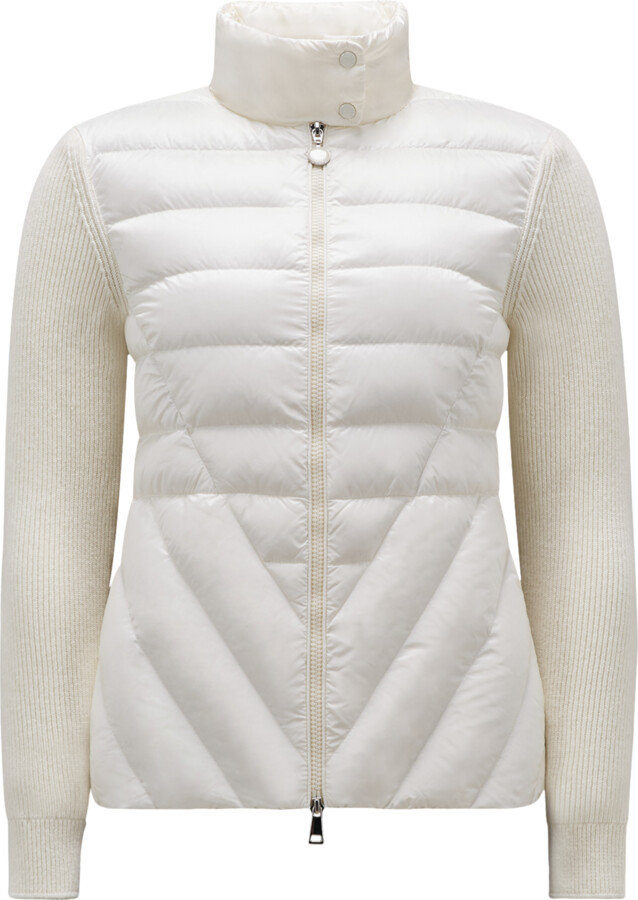 MONCLER COLLECTION Padded Wool Cardigan - ShopStyle