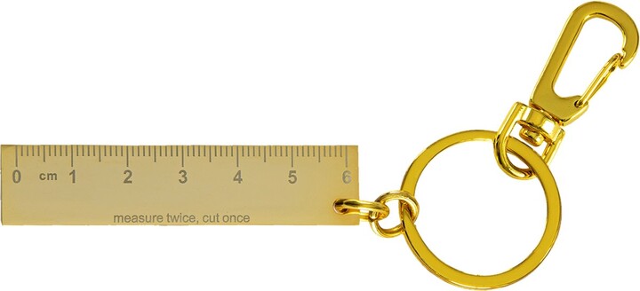 Make Heads Turn Women's Golden Keychain Ruler - ShopStyle Pins