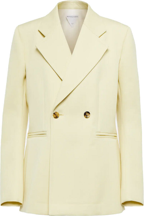 Bottega Veneta Curved Sleeves Wool Jacket - ShopStyle Blazers
