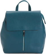 Made In Italy Leather Flap Over Backpack - ShopStyle