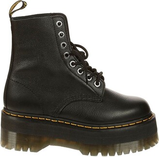 Dr. Martens 1460 Pascal Max Platform Combat Boots - ShopStyle