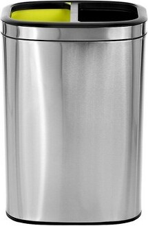 Alpine Industries Stainless Steel Commercial Indoor Trash Can 10.5 ...